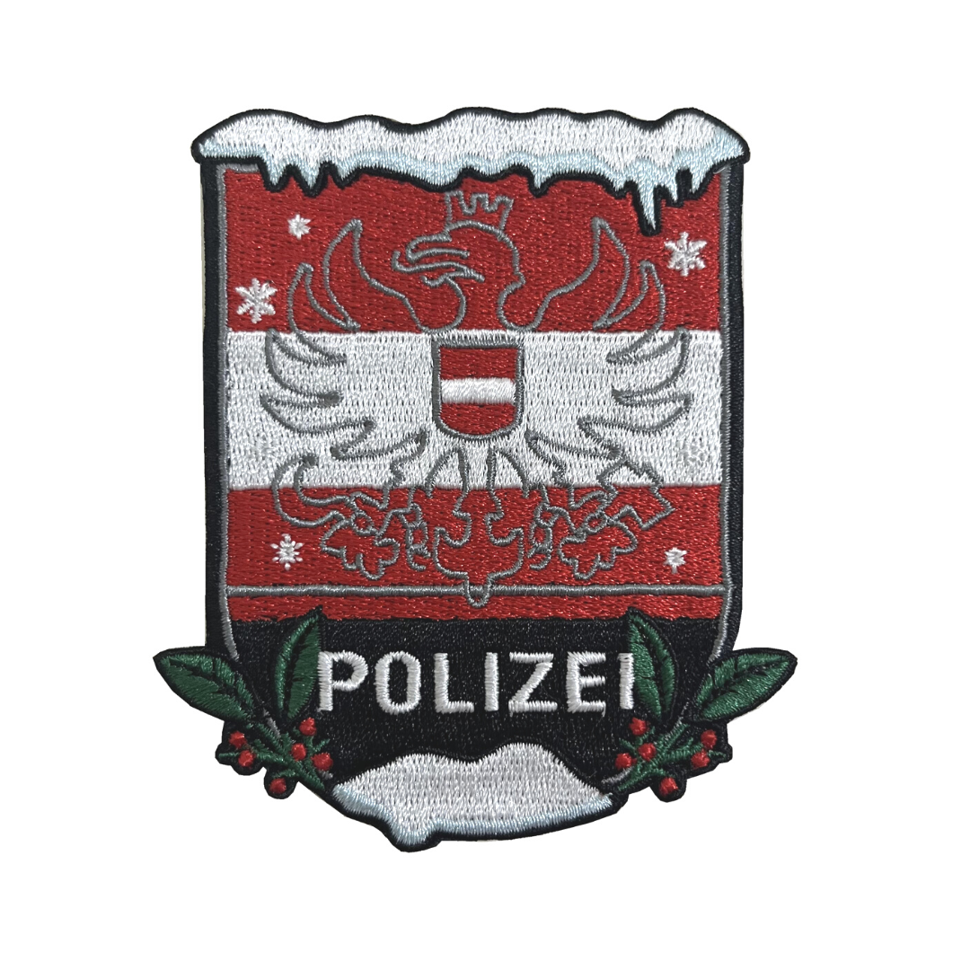 Polizei XMAS Österreich Version II Textil Patch – GEARBUDDIES