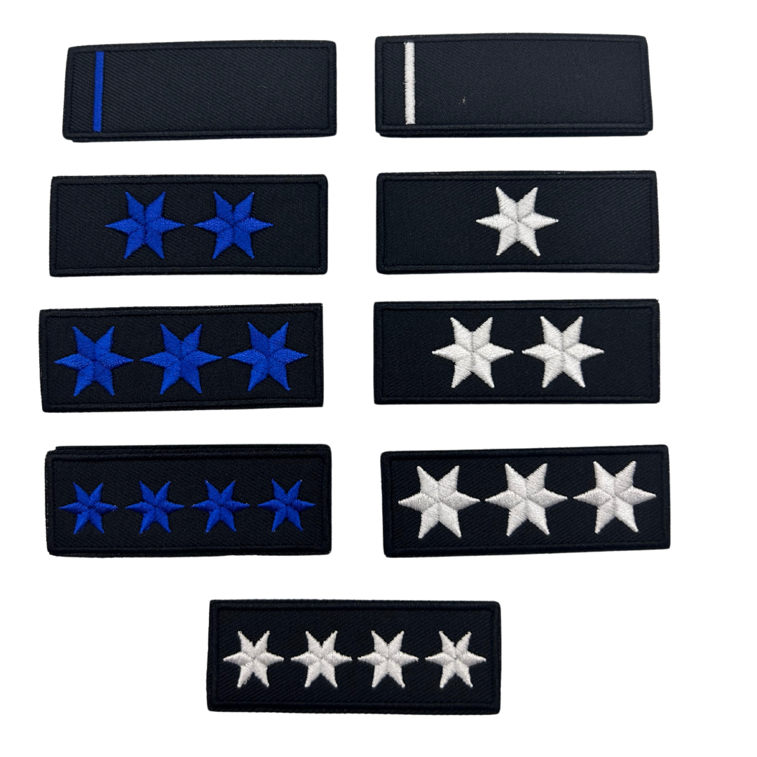 Polizei Dienstgrad Textil Patches Anwärter - A12 – GEARBUDDIES