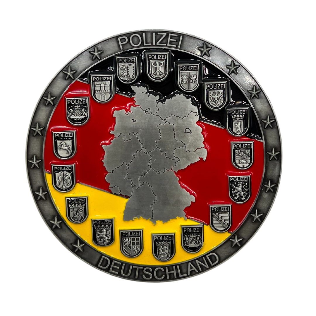 XXL Polizei Deutschland limitierter Coin – GEARBUDDIES