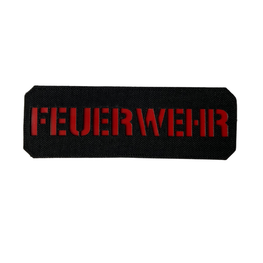 Feuerwehr Lasercut Patch Rot Reflective – GEARBUDDIES