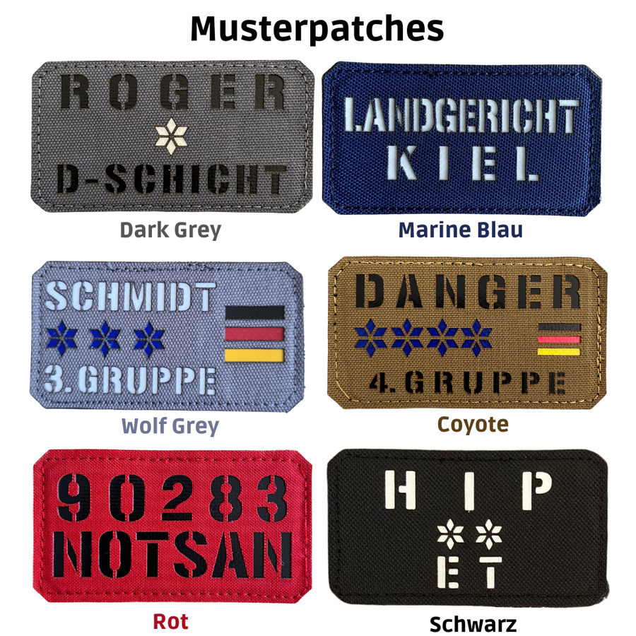 Individuell gefertigte Patches | Custom Patches | Hier erstellen ...